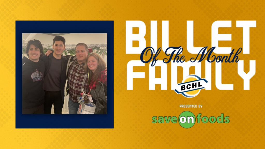 Billet Families of the Month: February | BCHL League Site