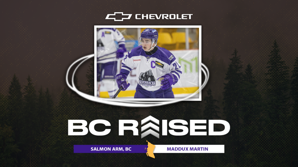 BC Raised: Maddux Martin | BCHL League Site