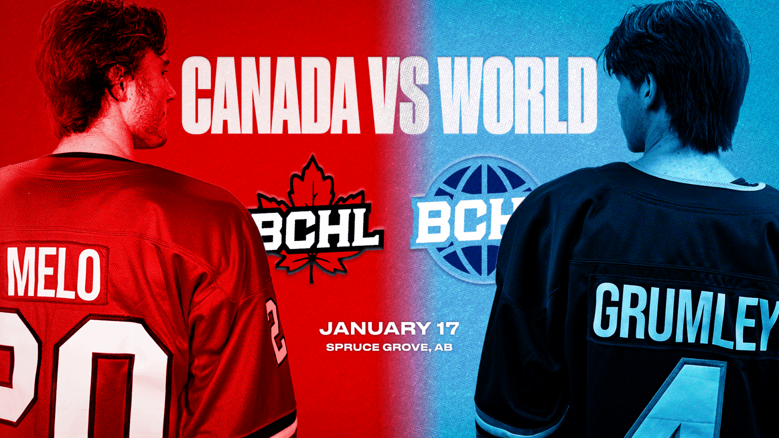 BCHL announces full rosters for Canada vs. World Game | BCHL League Site